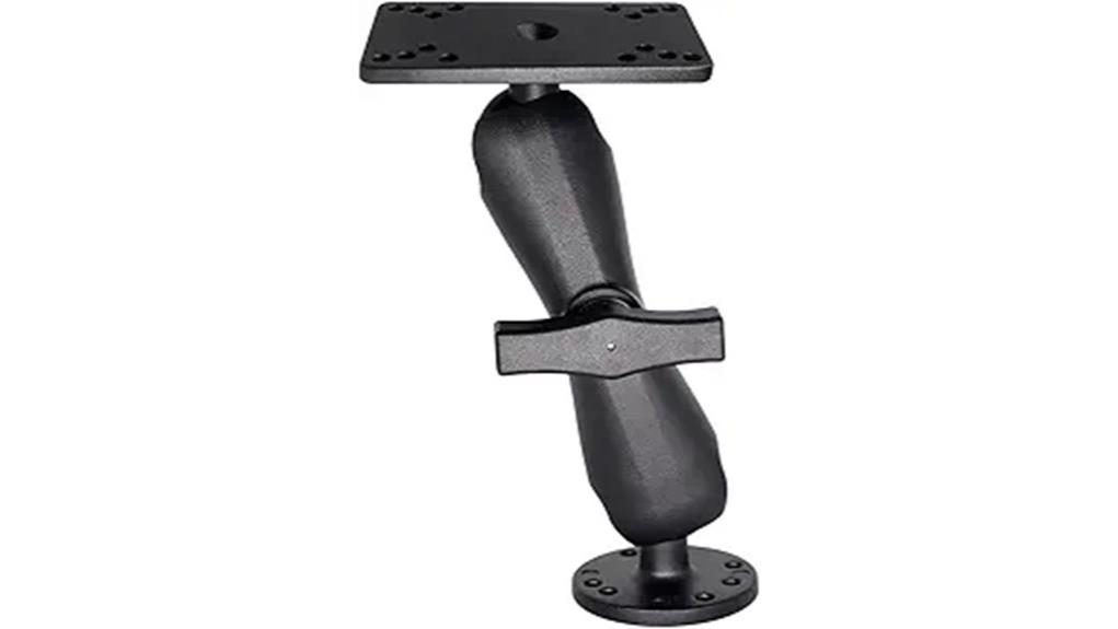 Aluminum 1.5" Ball Fish Finder Mount Review | The Best Kayaks